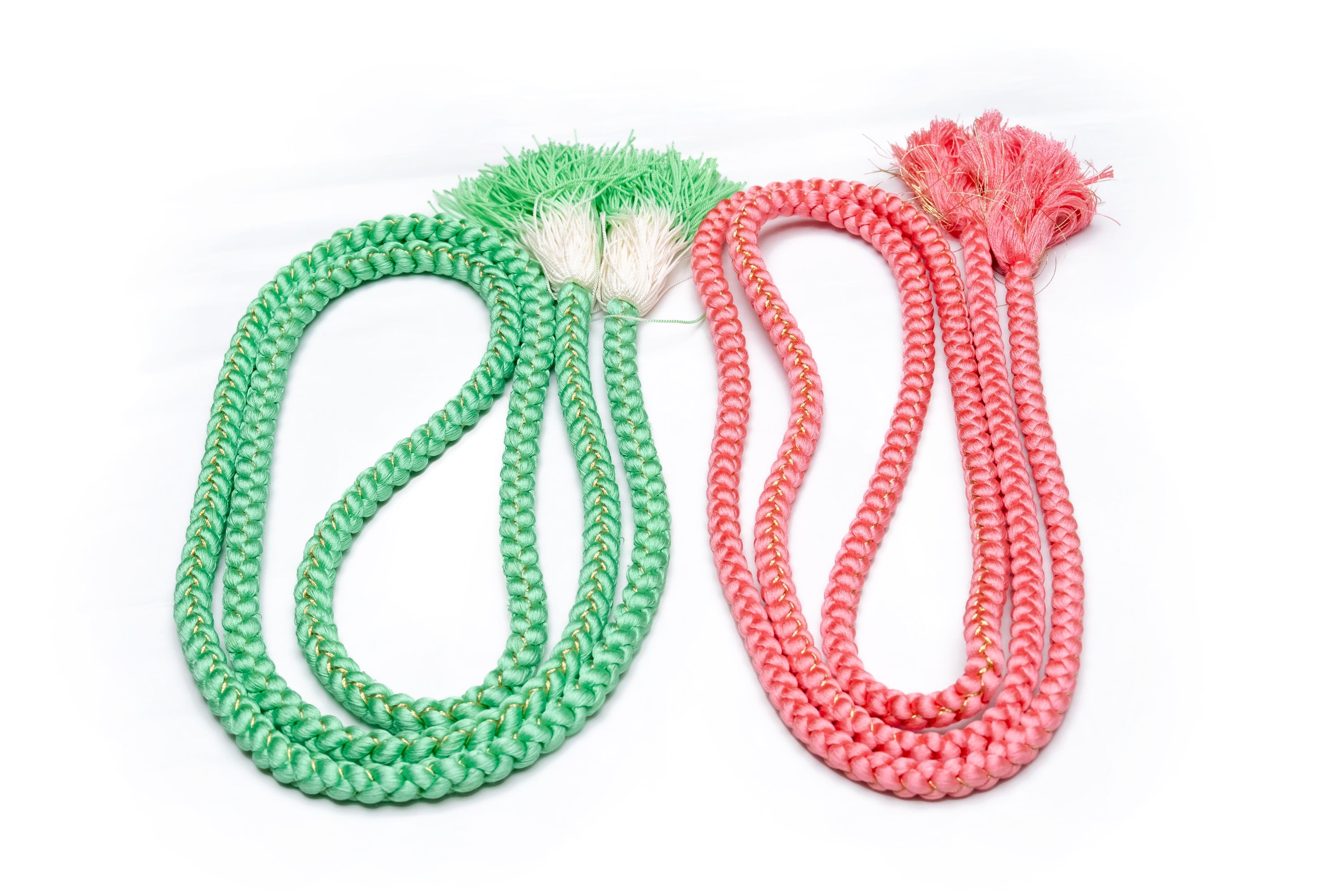 DEAR VANILLA Japanese Kimono Obijime Cord Set For Furisode Kimono Silk ...