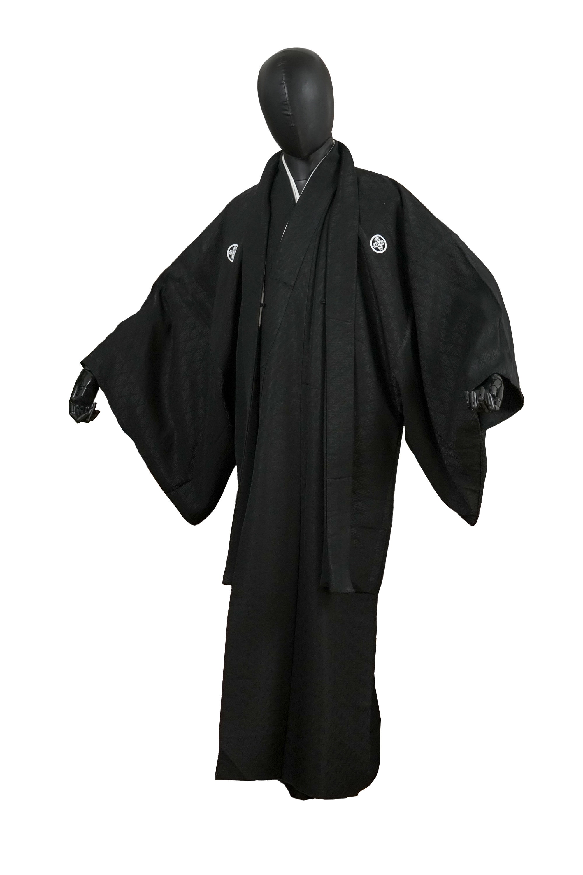 DEAR VANILLA Traditional Authentic Men's Kimono & Haori Set Japanese ...