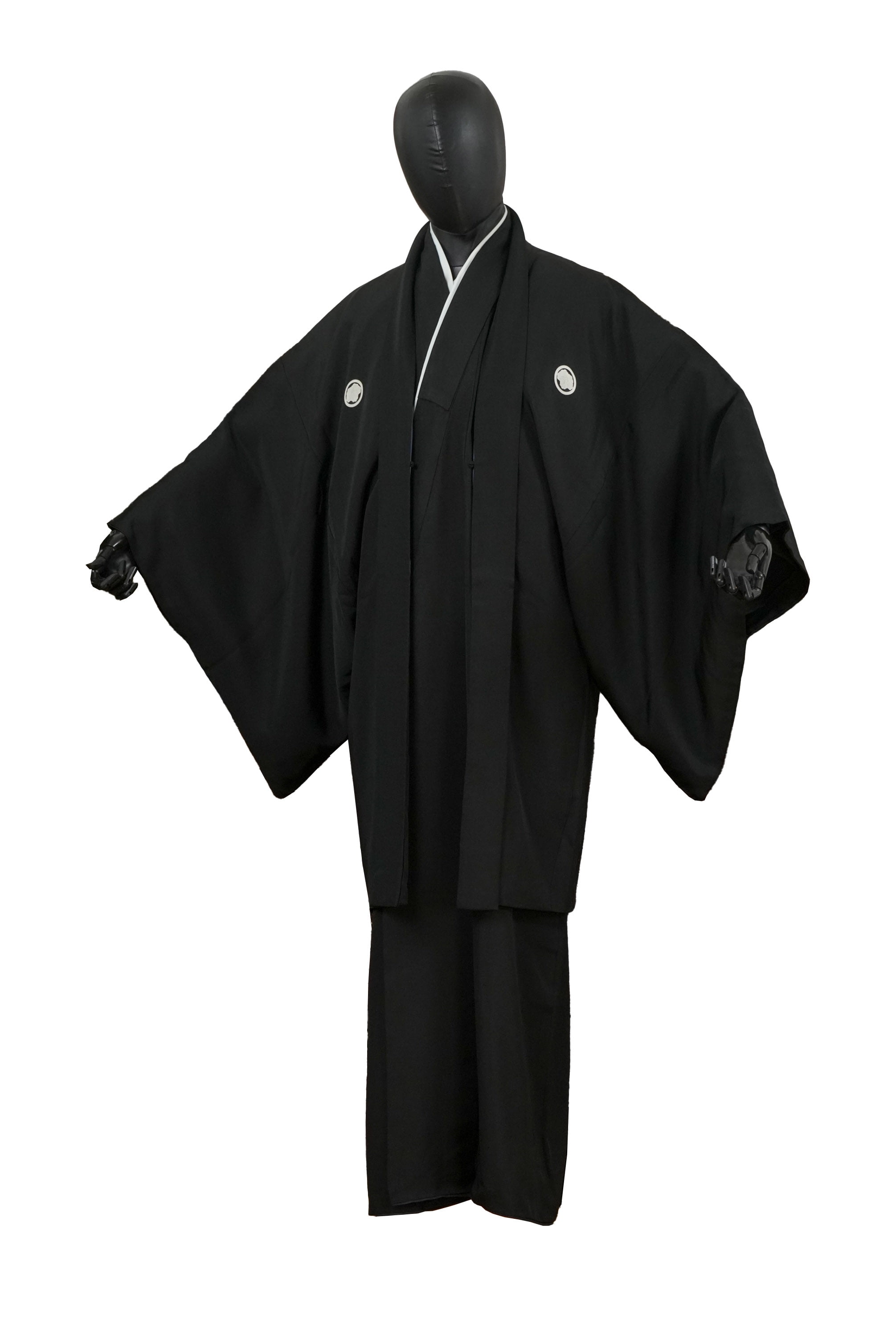 DEAR VANILLA Traditional Authentic Men's Kimono & Haori Set Japanese ...
