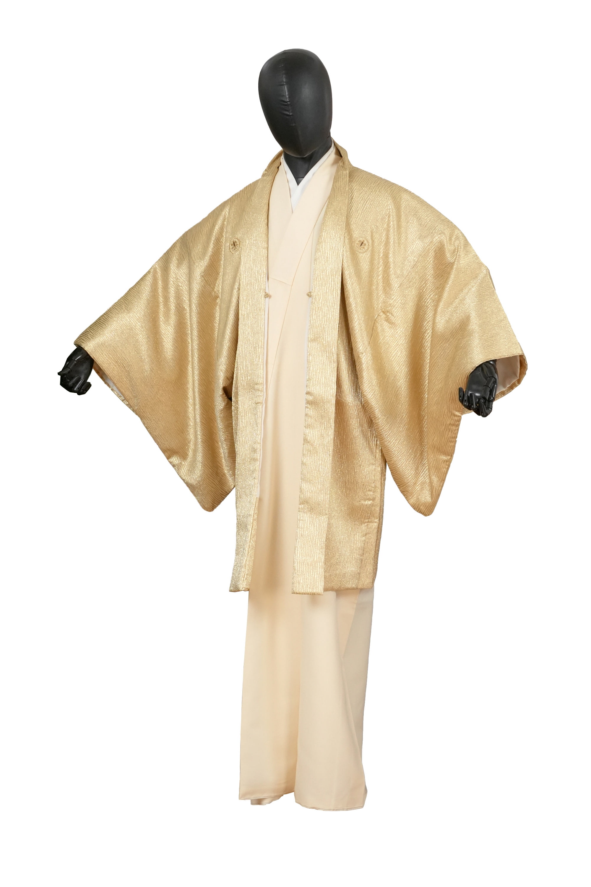 DEAR VANILLA Traditional Authentic Men's Kimono & Haori Set Japanese ...
