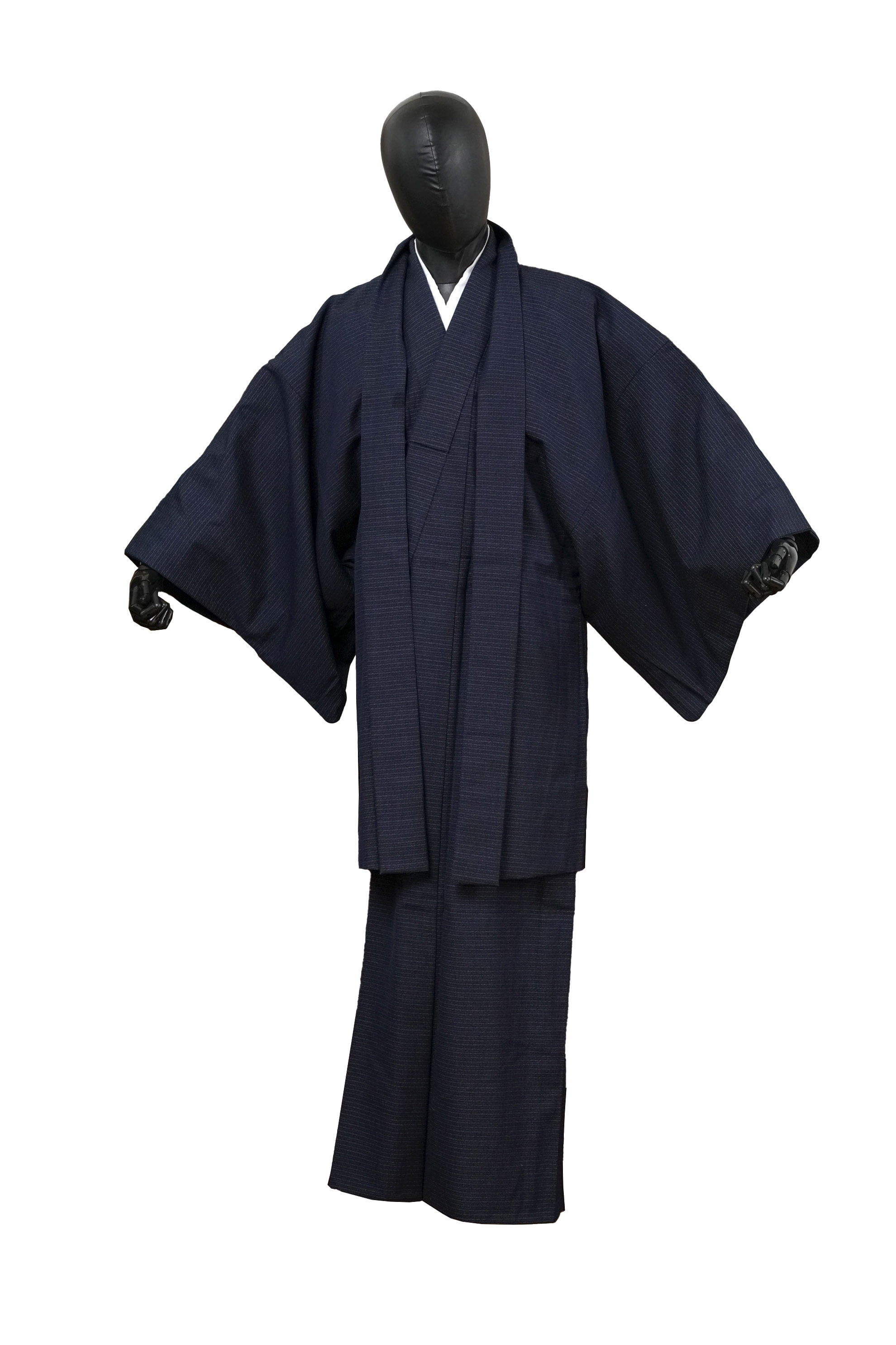 DEAR VANILLA Traditional Authentic Men's Kimono & Haori Set Japanese ...