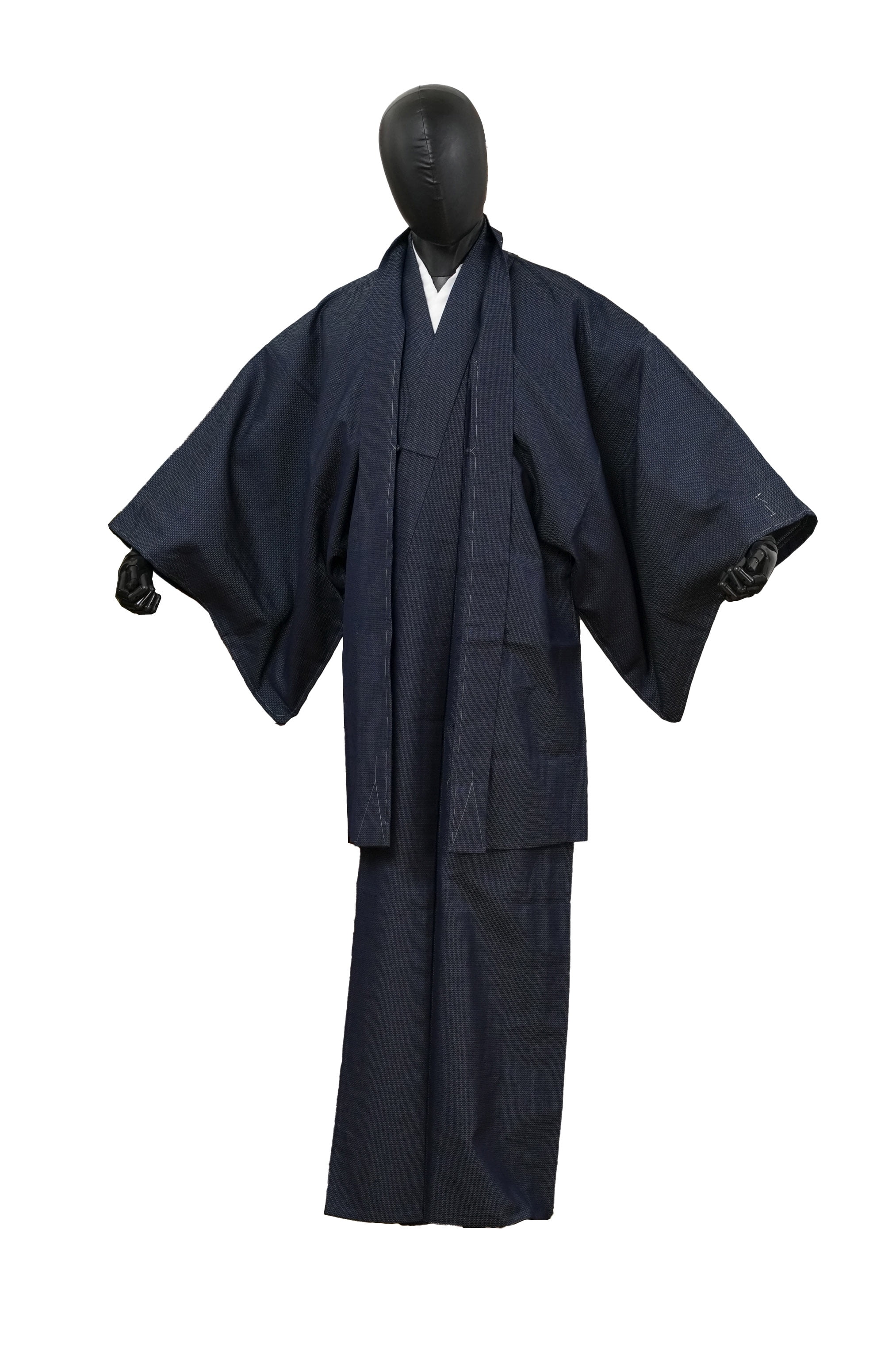 DEAR VANILLA Traditional Authentic Men's Kimono & Haori Set Japanese ...