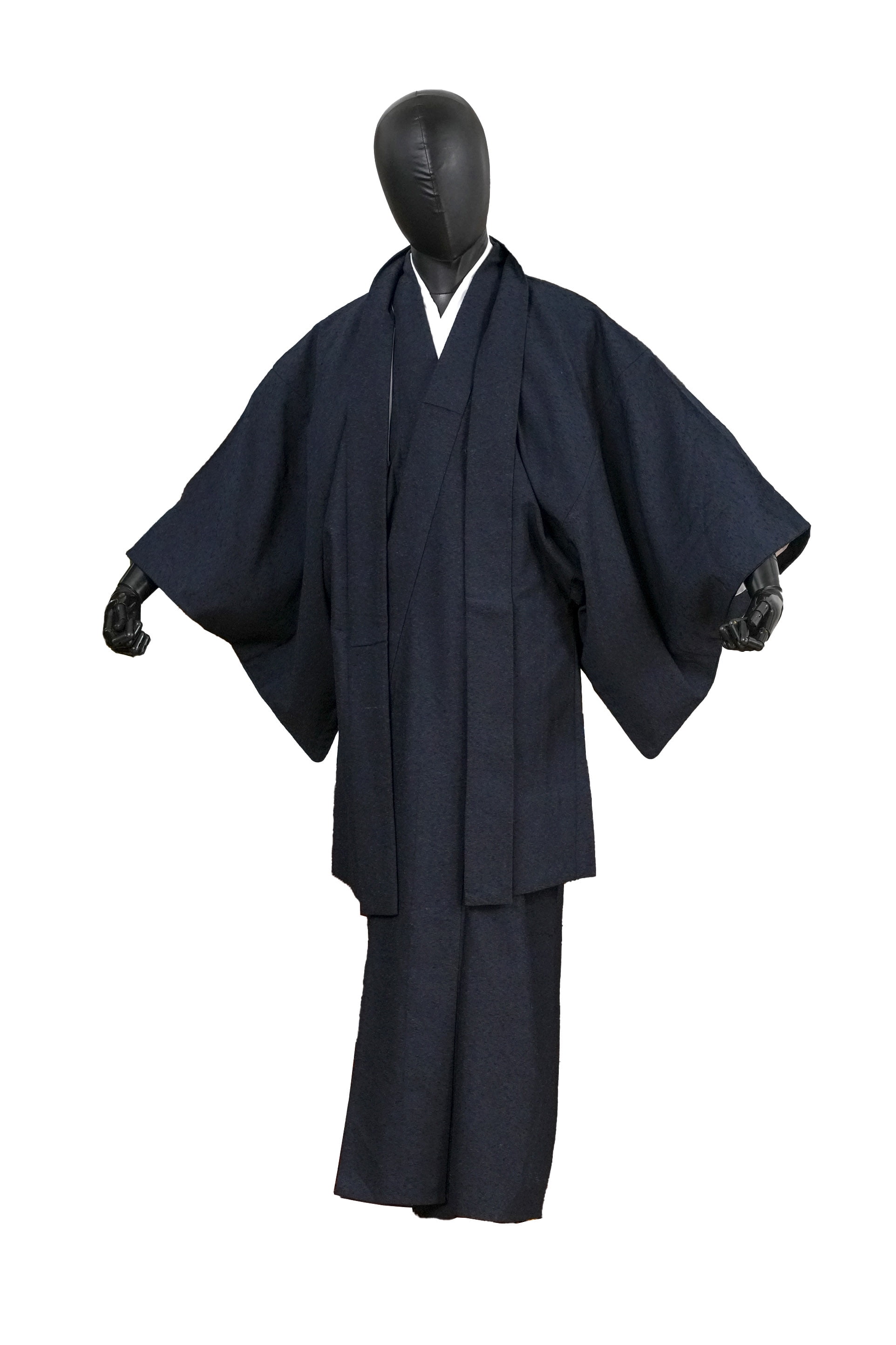 DEAR VANILLA Traditional Authentic Men's Kimono & Haori Set Japanese ...
