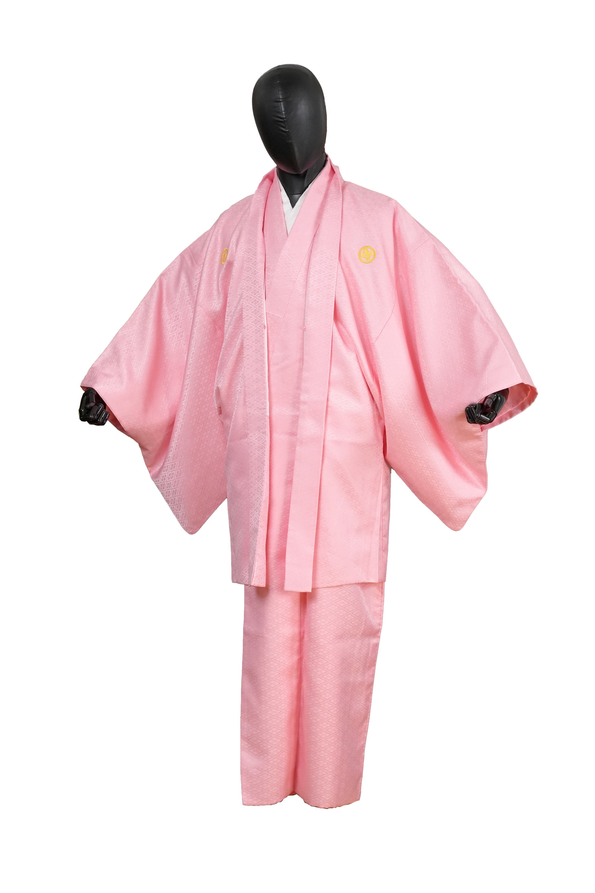 DEAR VANILLA Traditional Authentic Men's Kimono & Haori Set Japanese ...