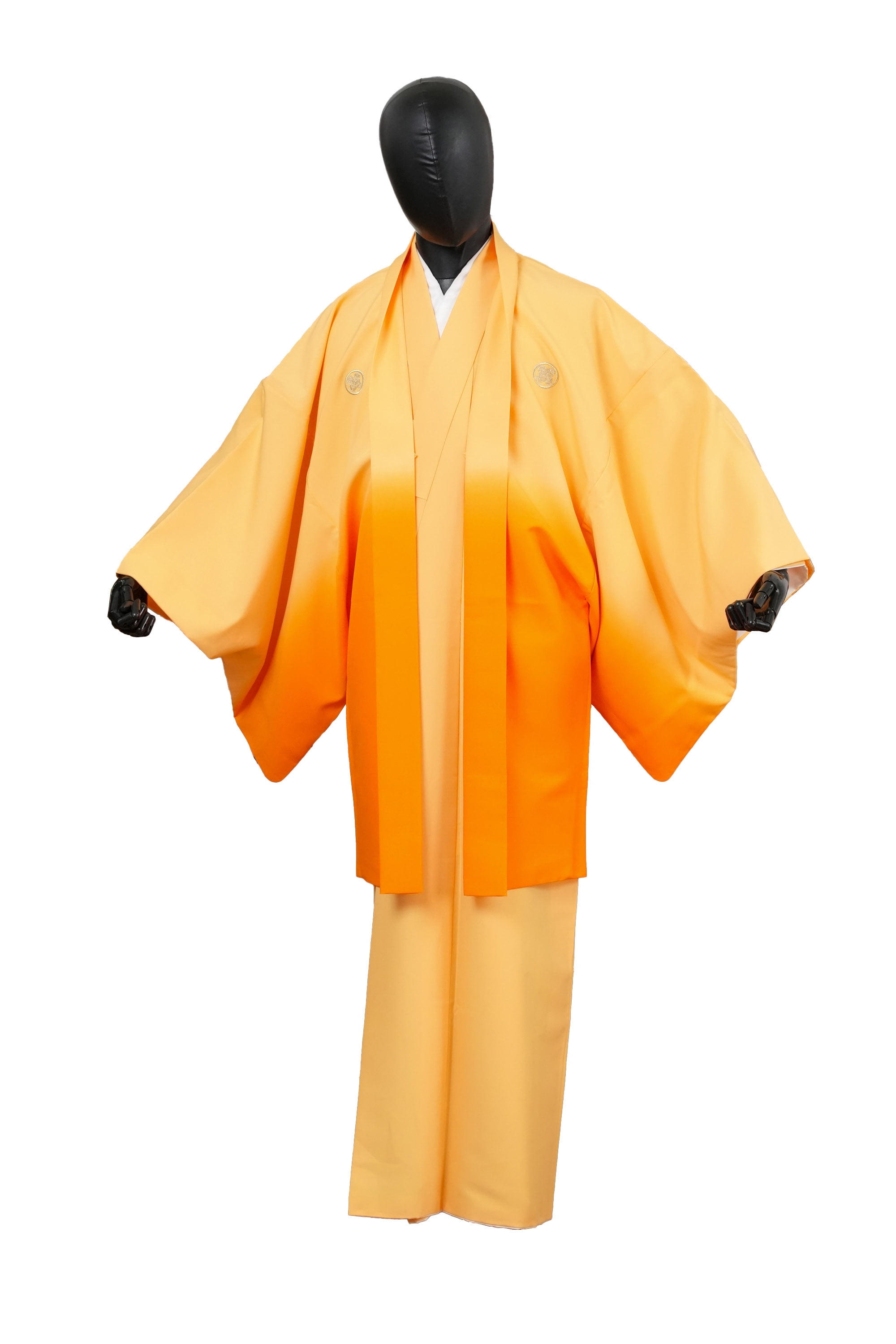 DEAR VANILLA Traditional Authentic Men's Kimono & Haori Set Japanese ...