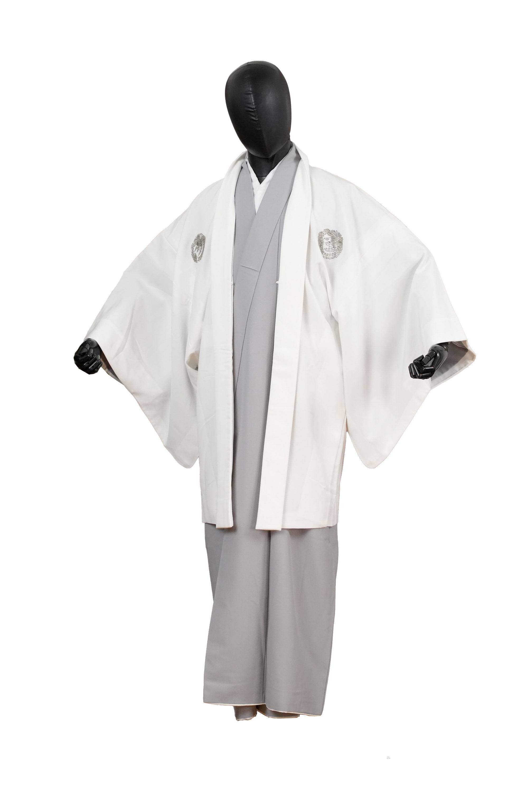 DEAR VANILLA Traditional Authentic Men's Kimono & Haori Set Japanese ...
