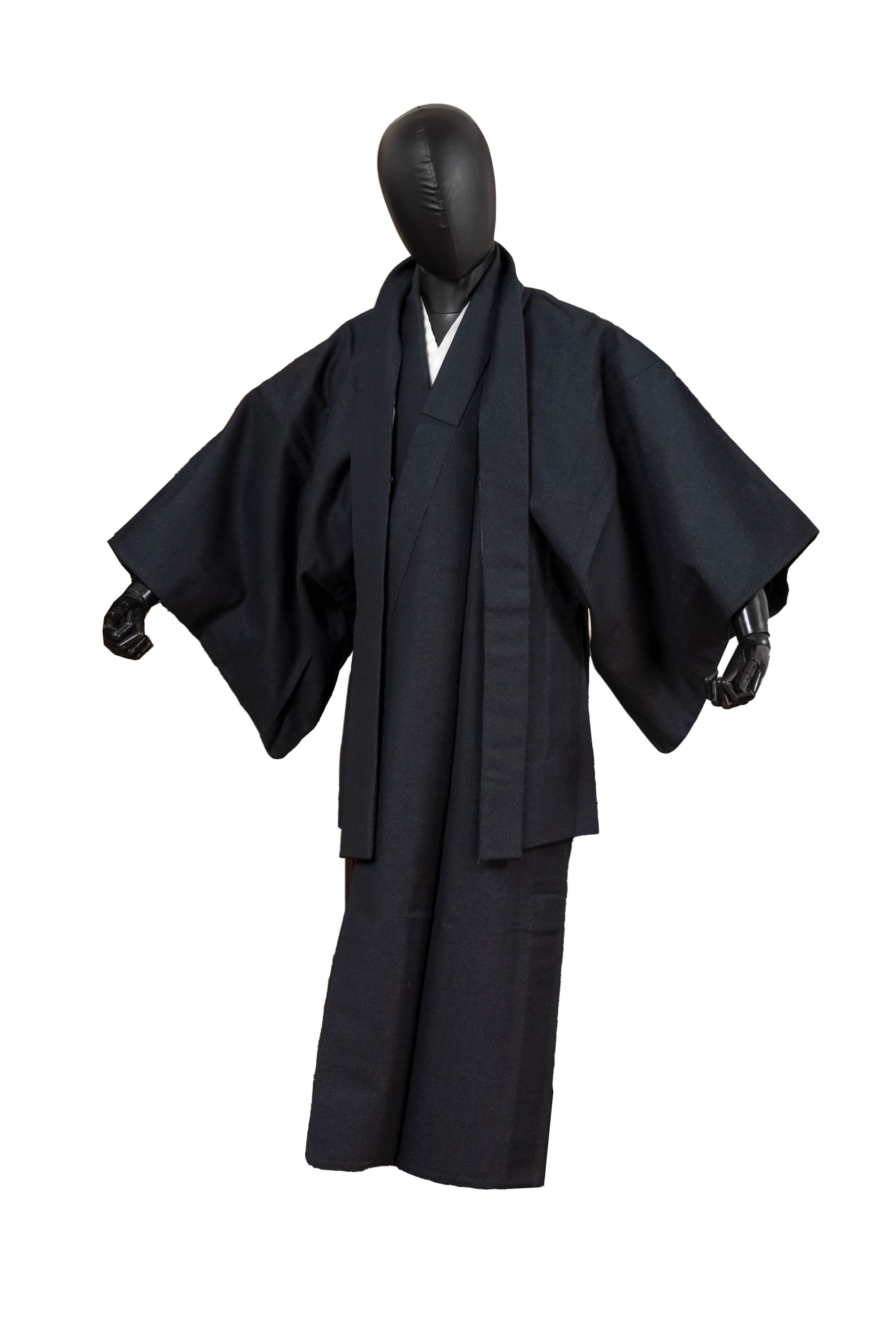 DEAR VANILLA Traditional Authentic Men's Kimono & Haori Set Japanese ...