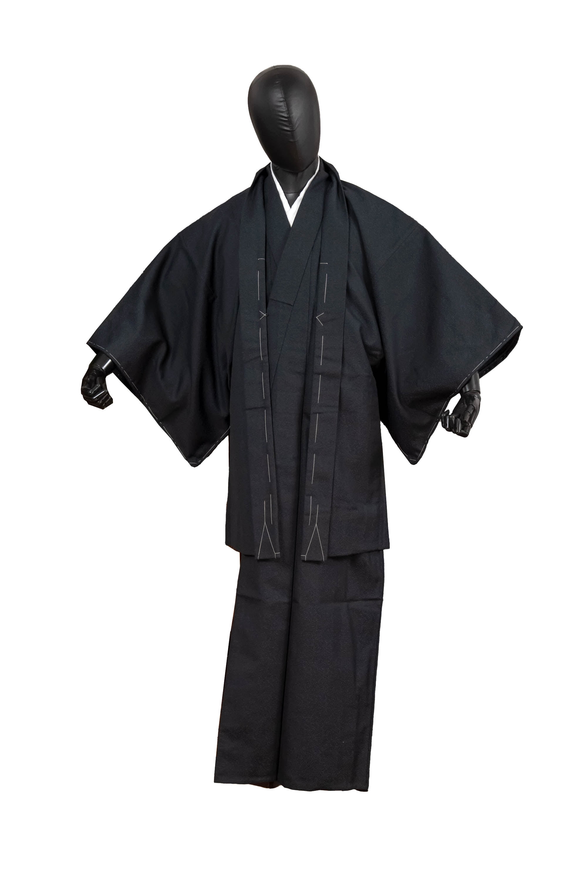 DEAR VANILLA Traditional Authentic Men's Kimono & Haori Set Japanese ...
