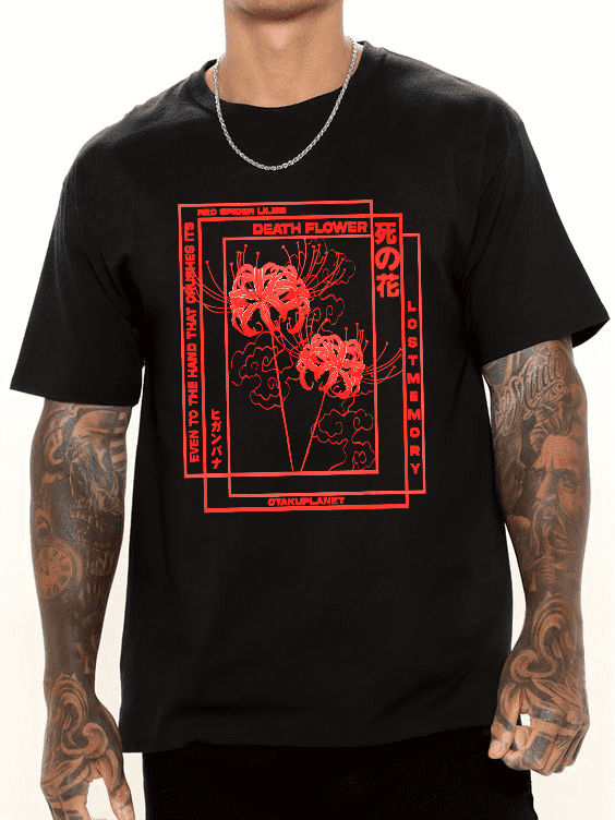 DEATH FLOW Retro Cotton casual T-shirt - Walmart.com