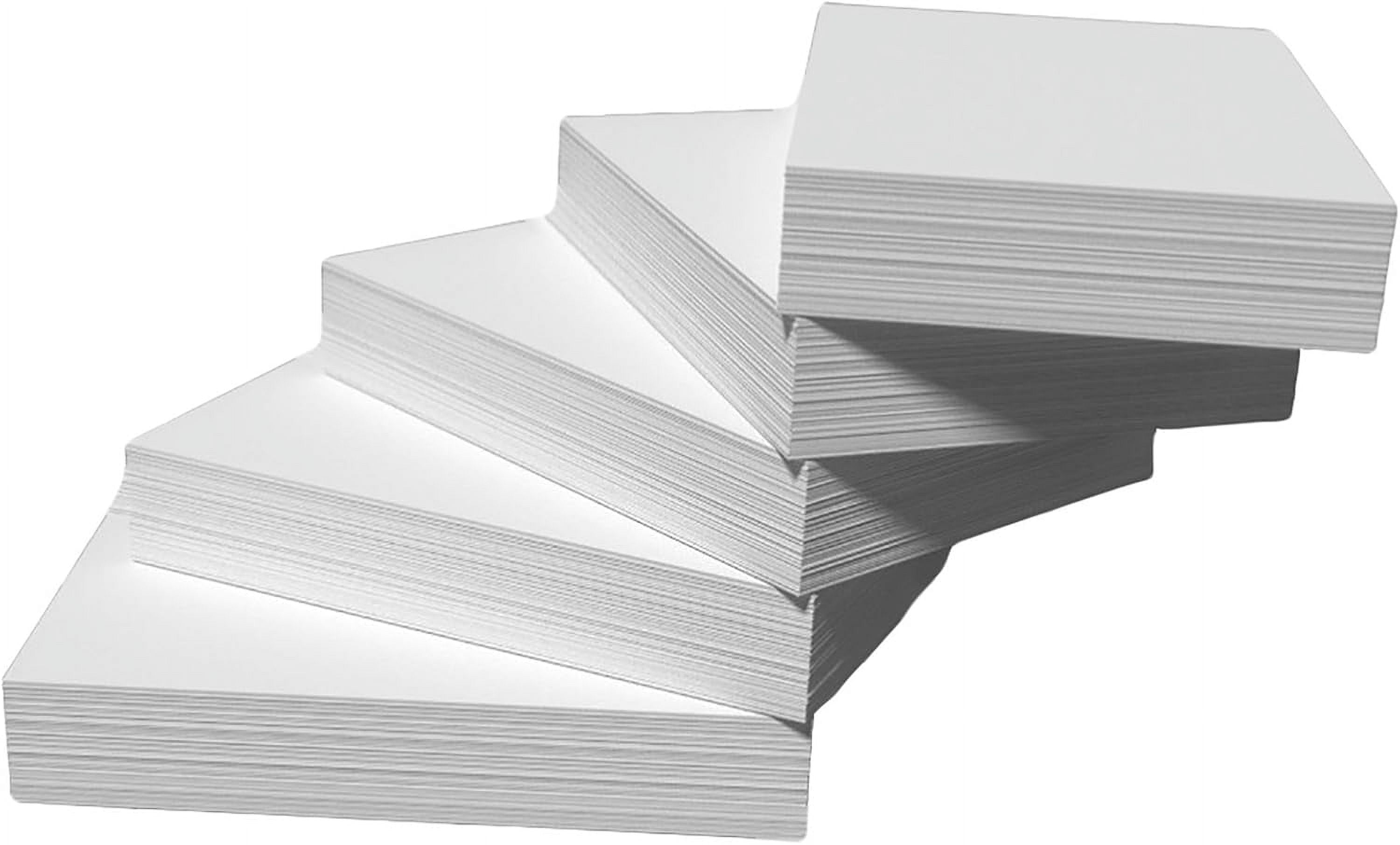 DEBRADALE DESIGNS - Blank Unruled Index Cards - 4 x 6 Inches - White ...