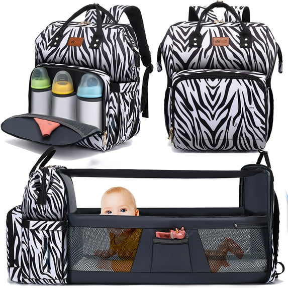 DEBUG Baby Diaper Bag with Changing Station, Baby Shower Gifts - 30L ...