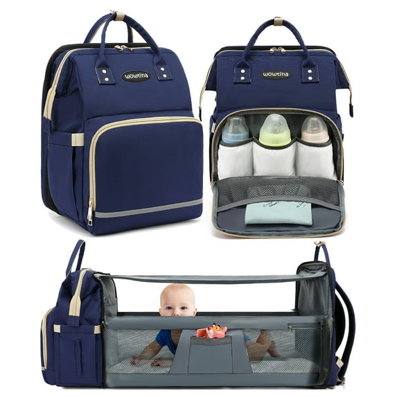 DEBUG Baby Diaper Bag with Changing Station, Baby Shower Gifts - 30L ...