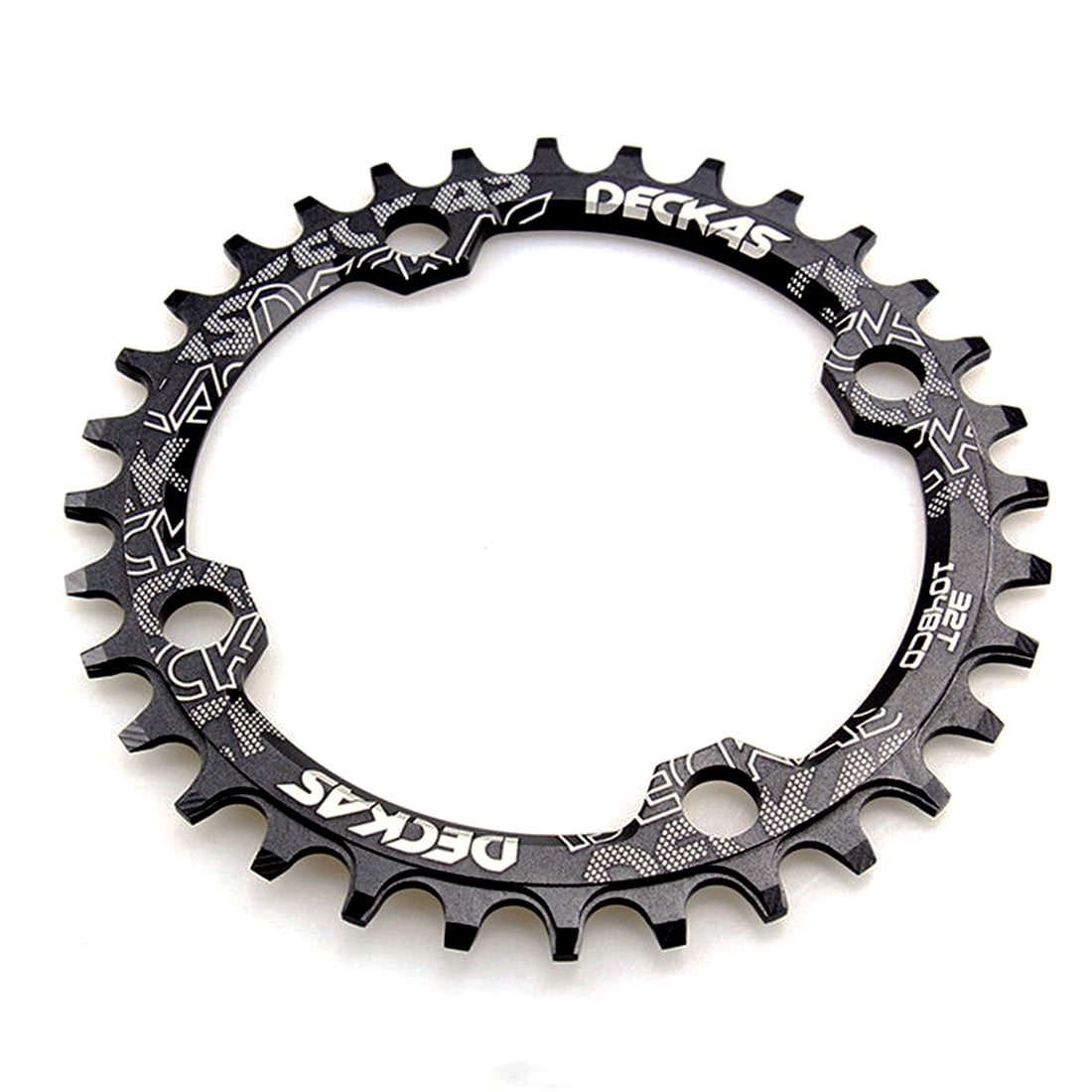 DECKAS Chainring 104BCD 32-38T MTB Bike Round Oval Chain Ring MTB Crank Teeth Discs 34T 38T 36T ...