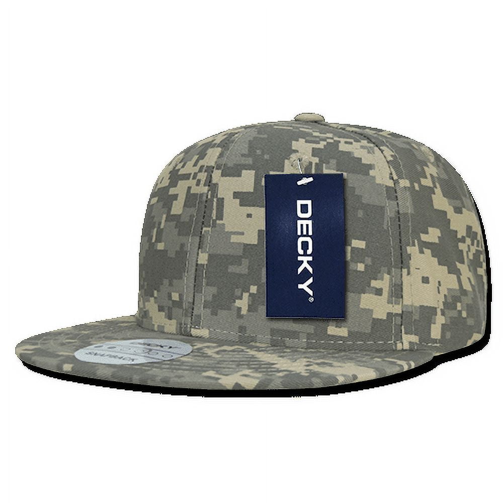 DECKY Snapback Army Retro Flat Bill Camouflage Hats Hat Caps Cap For ...