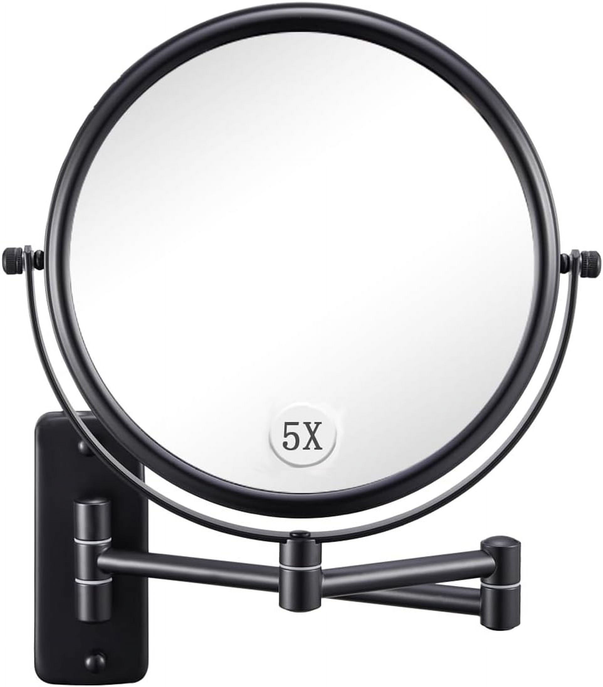 Kimball Young Mirror Image Magnifying Makeup Mirror 5x/1x Reversible, 5 ...