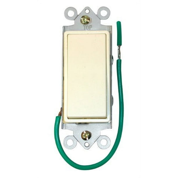 DECO 4 WAY ROCKER SWITCH IVORY per 22 Each - Walmart.com