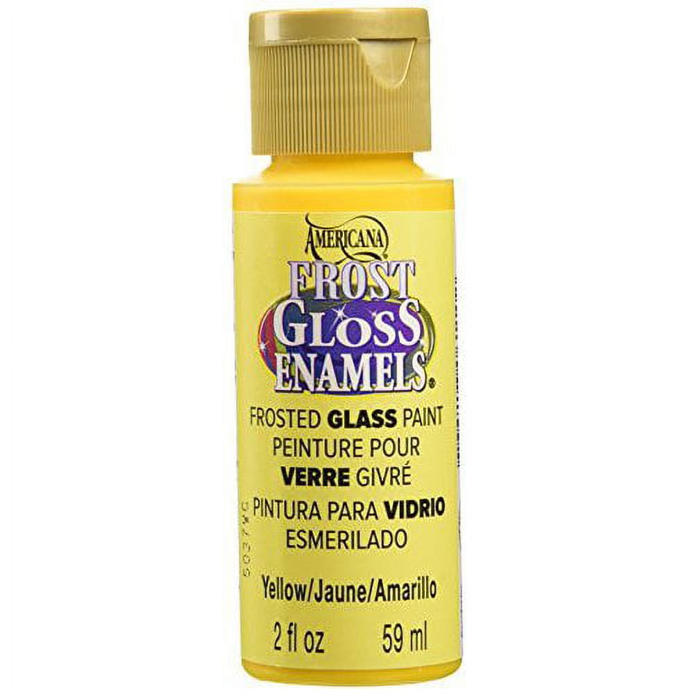 AMERICANA FROST GLOSS ENAMELS 2OZ YELLOW - Walmart.com