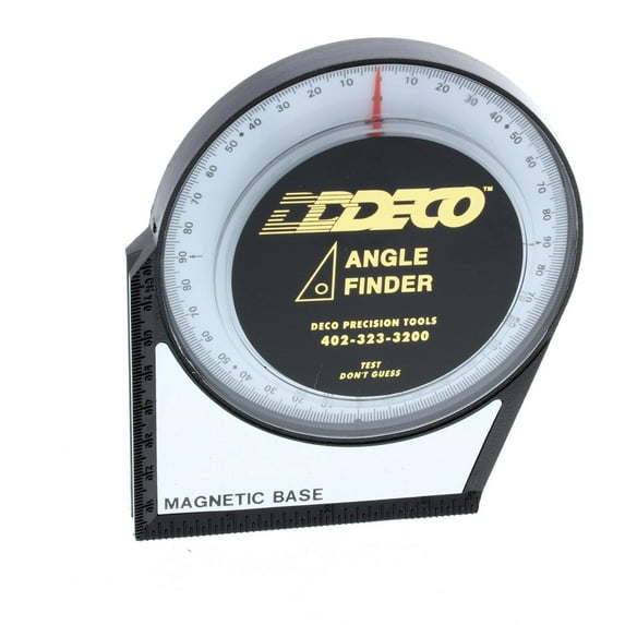 DECO Magnetic Angle Finder Gauge Tool, 4.14 In. Diameter - Walmart.com