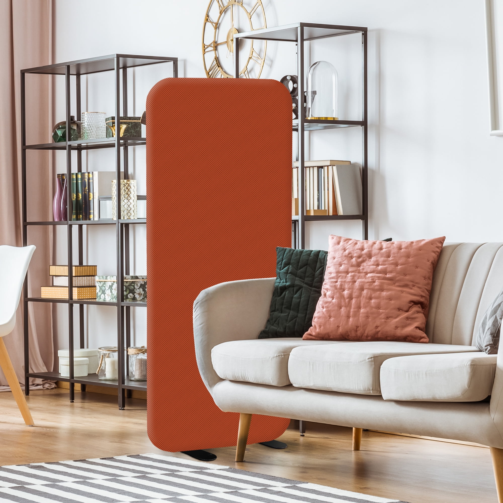 DECOLAB Freestanding Room Screen Partition, Portable Wall Dividers for ...