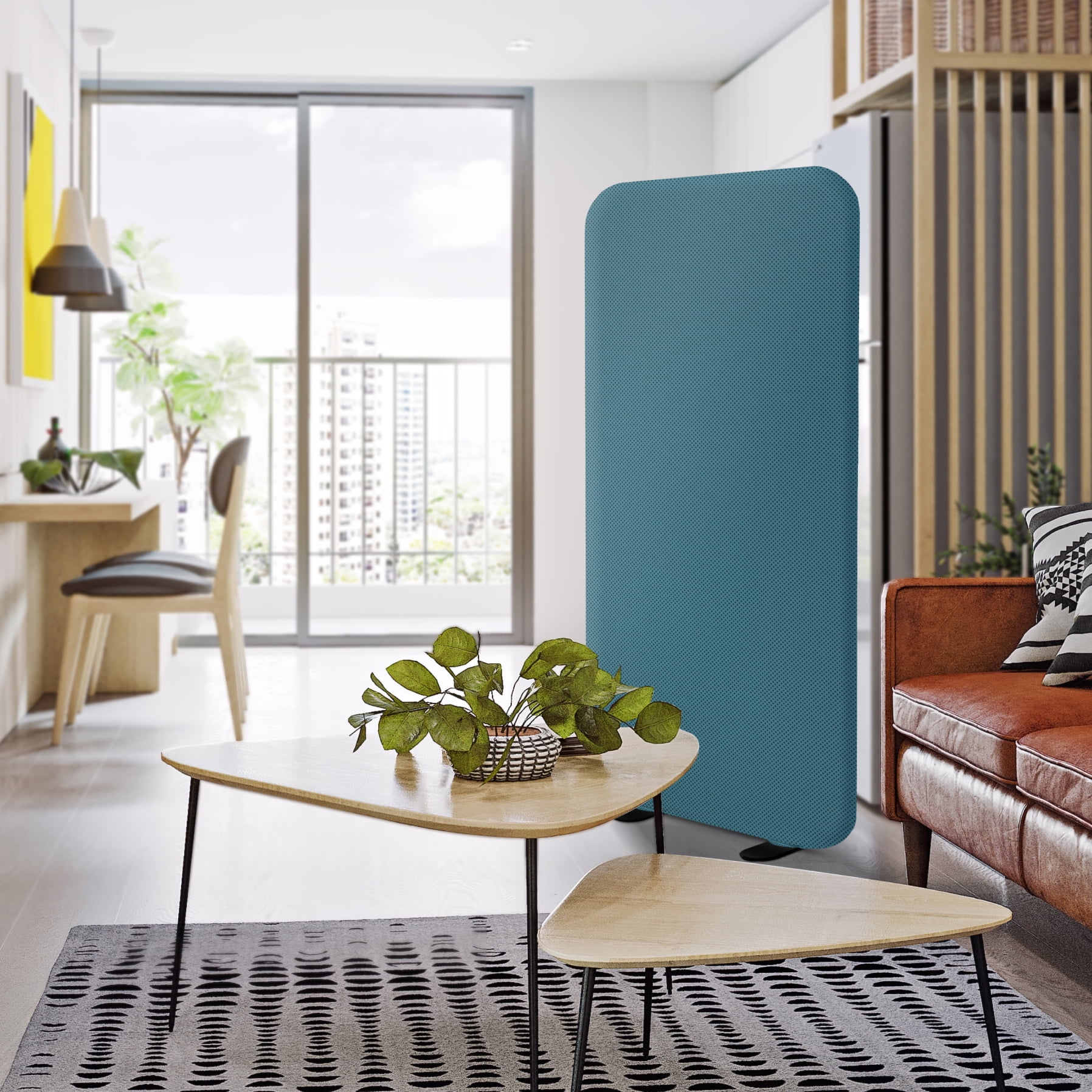 DECOLAB Standing Room Partition, Space Wall Divider Panel Separator, 29 ...