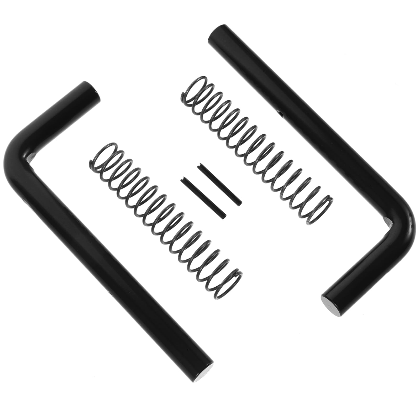 DECOMELODY 1 Set Black Metal Spring Loaded Latch for Trailer Gates and ...