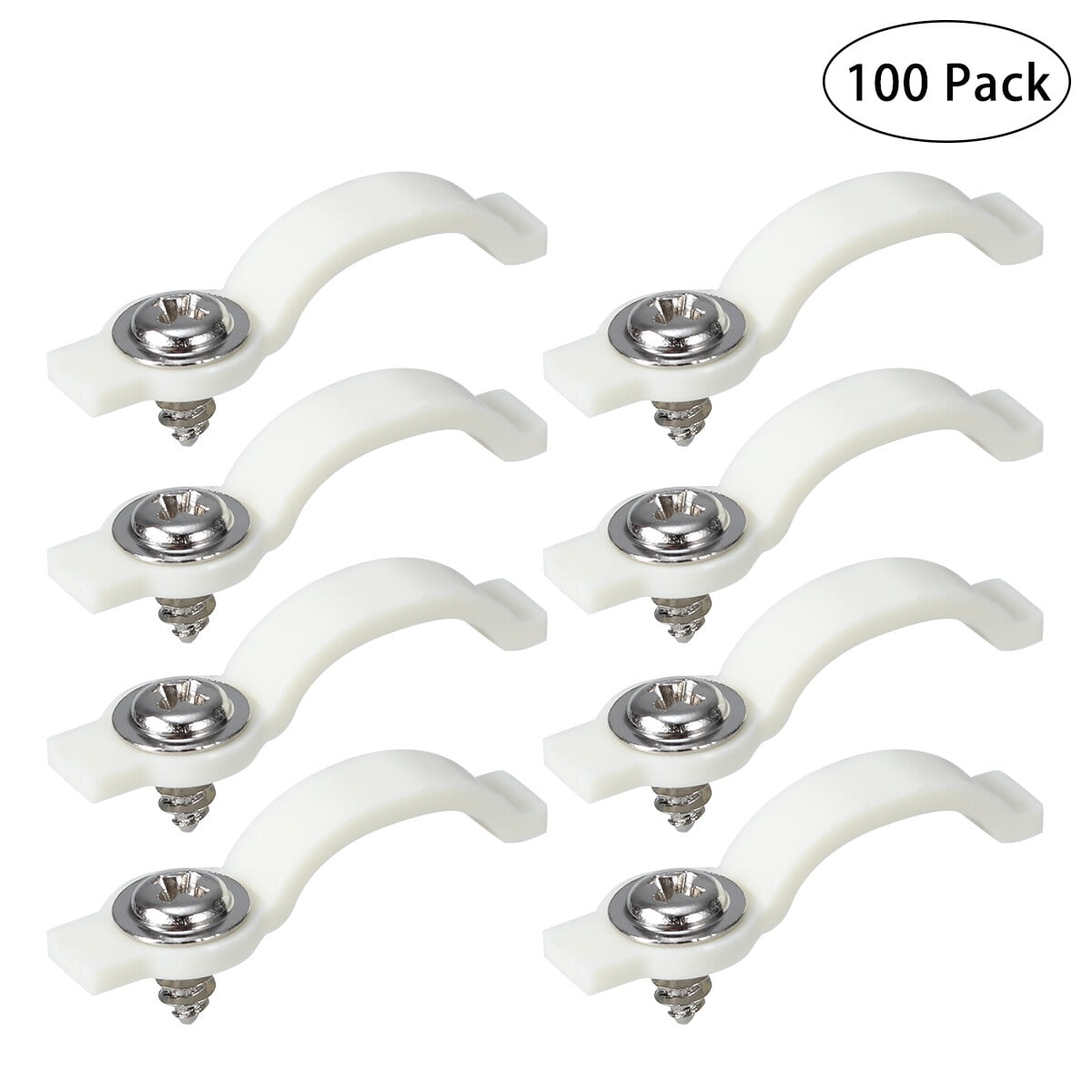 DECOMELODY 100 Pcs Ultra Thin Compact Fixing Clips for Smd5630 Led ...