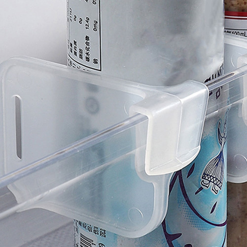 DECOMELODY 100Set Shelf Divider Refrigerator Organizer Transparent PP ...