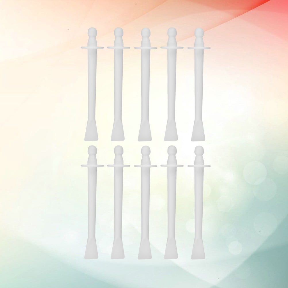 DECOMELODY 10Pcs Stick Shaped Grey Plastic Nose Wax Sticks for Hair ...