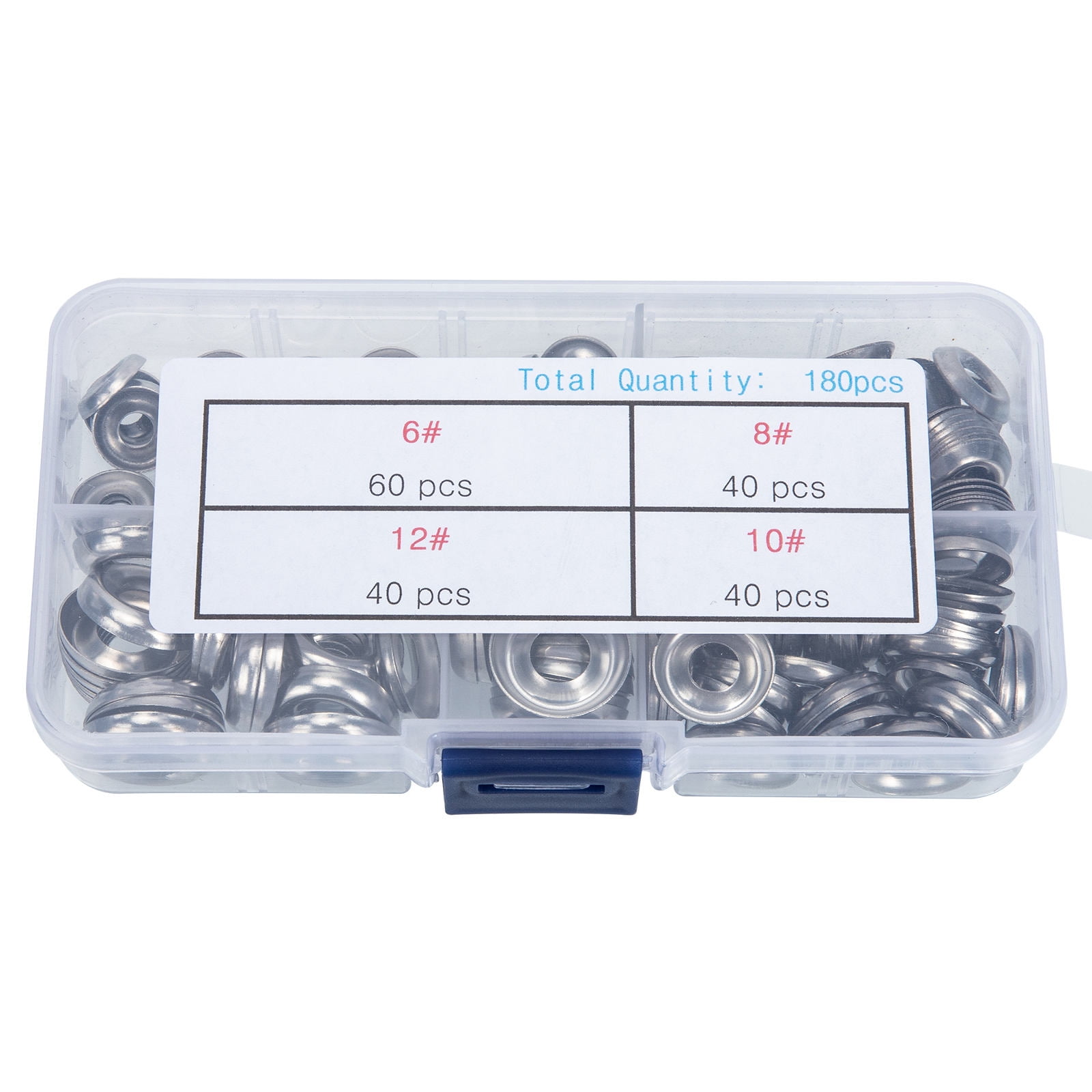 DECOMELODY 180Pcs Stainless Steel Countersunk Washers for Screws in ...