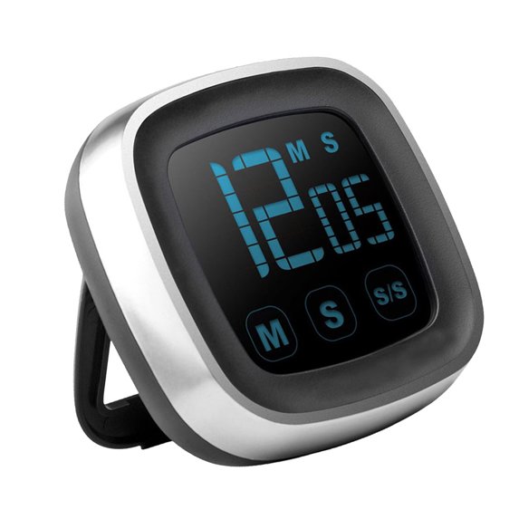 DECOMELODY 1Pack Kitchen Magnetic Timer with Loud Alarm and Magnetic ...