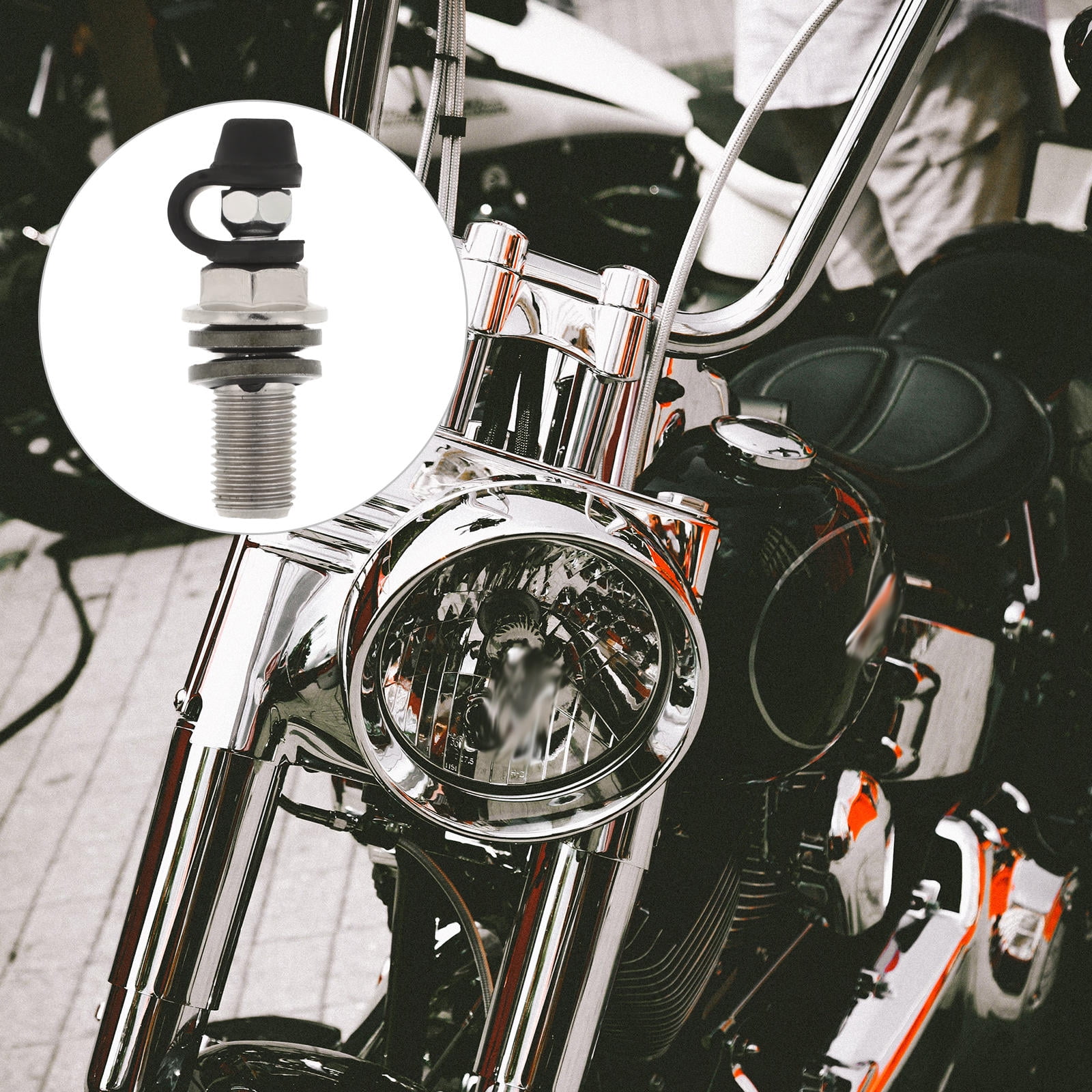 DECOMELODY 1Pack Metal Banjo Bolt Bleed Edge Adapter For Mechanics ...