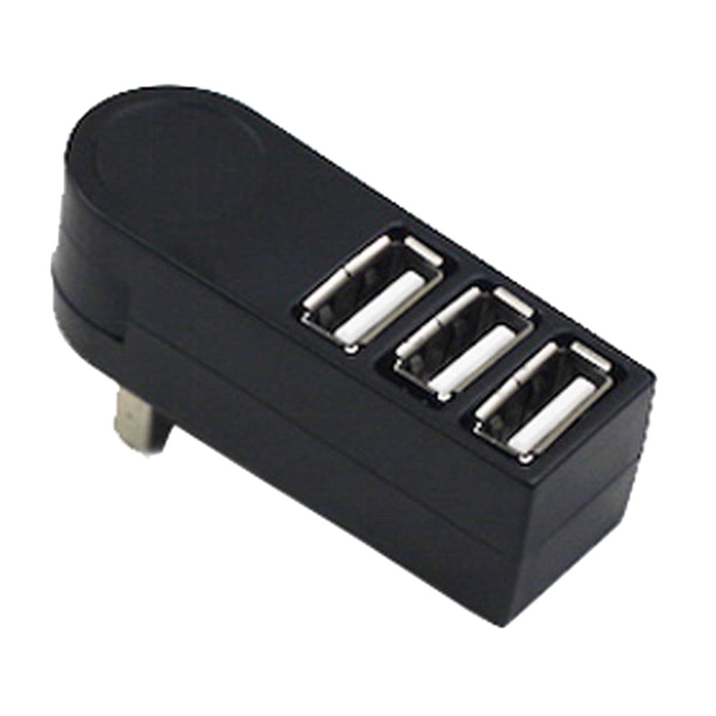 DECOMELODY 1Pack Mini USB Splitter 3 Port USB 2.0 Adapter for Laptop ...