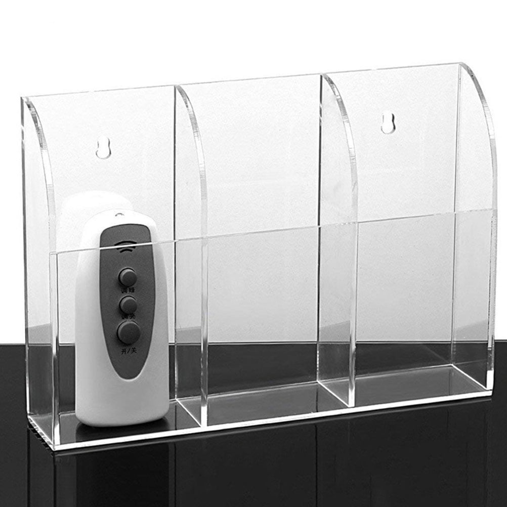 DECOMELODY 1Pack Remote Controller Organizer Acrylic Storage Rack for ...
