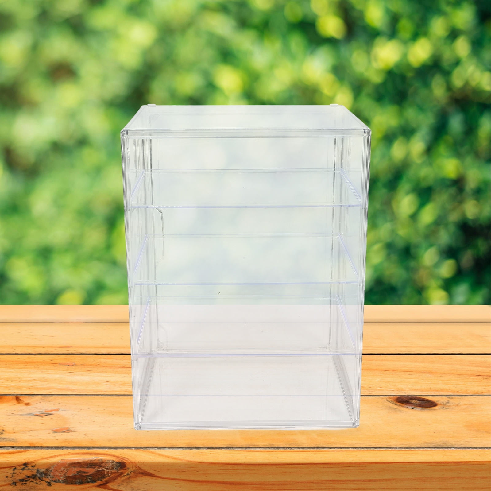DECOMELODY 1Set Cupcake Display Case Transparent Acrylic Multi-tiered ...