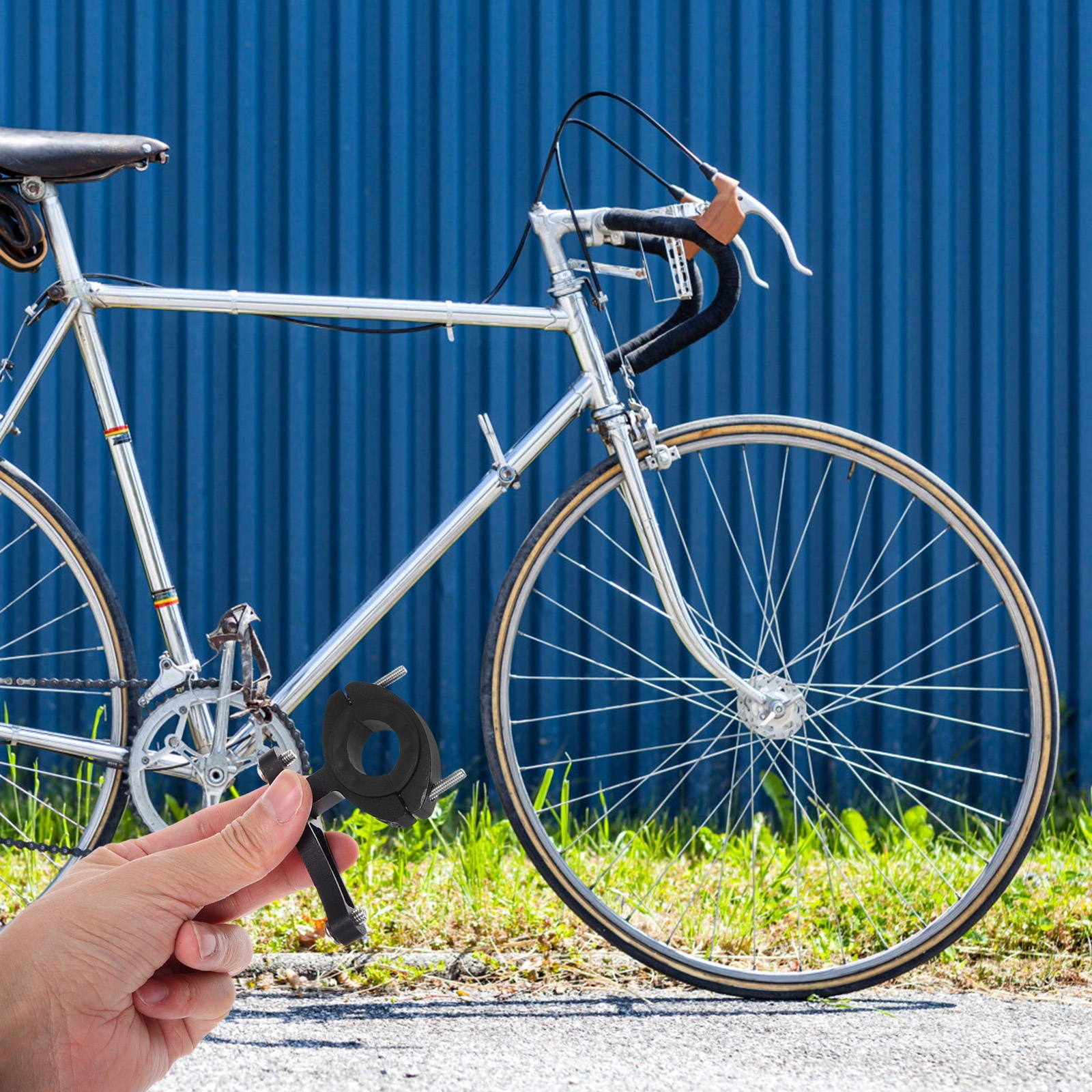 DECOMELODY 1Set Easy Installation Bicycle Cup Holder Universal Compatibility For Road Bike Black ...