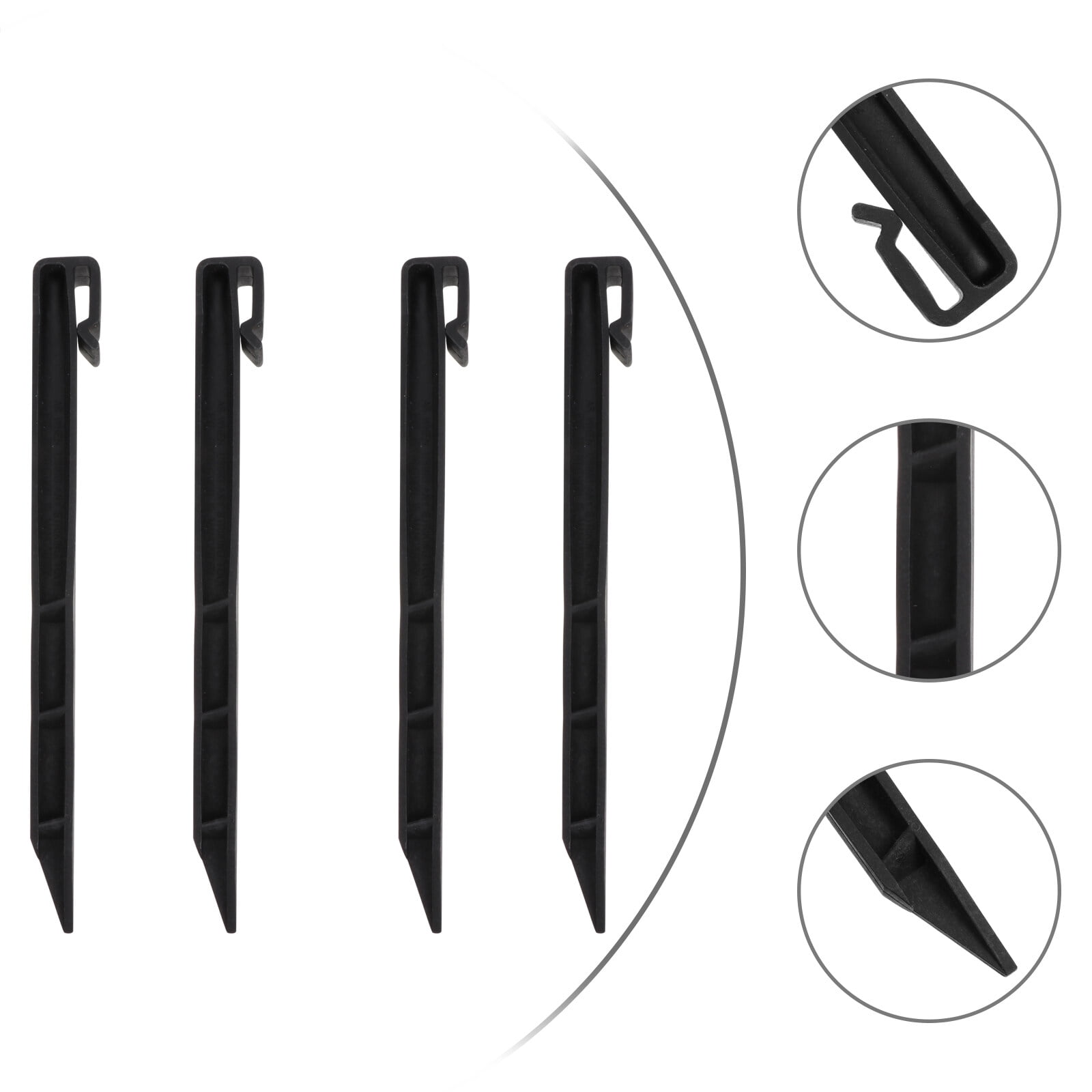 DECOMELODY 20Pcs Plastic Pegs Nails for Gardeners Gardening Tool Plant ...