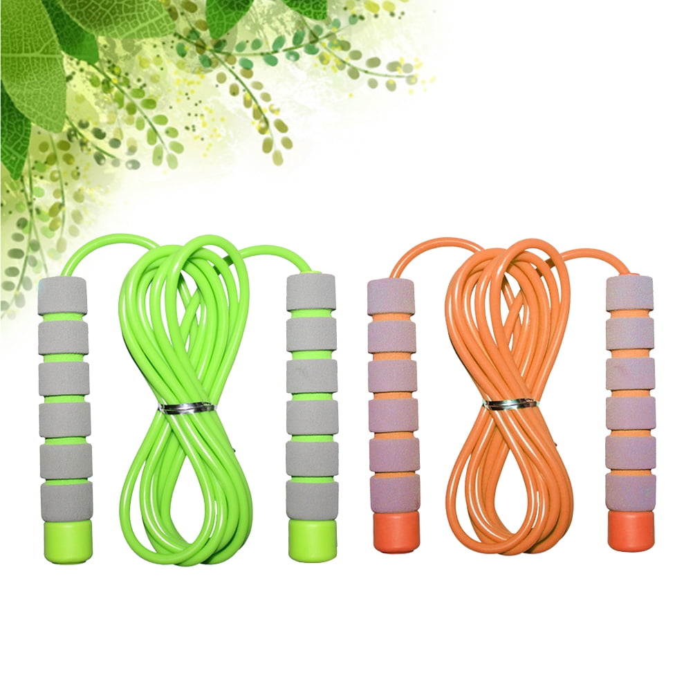 DECOMELODY 2Pack PVC Jump Rope for Youth Use Lightweight Exercise ...