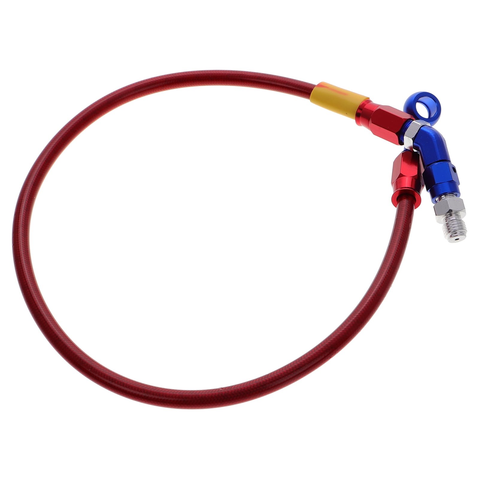 DECOMELODY 2Pack Red Motorcycle Oil Pipe 90 Degree Bend For Dirtbike ...