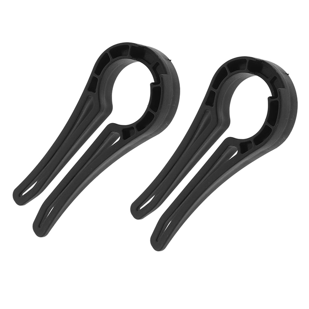 DECOMELODY 2Pcs Black Plastic Gas Stove Knob Lock for Safety Protection ...