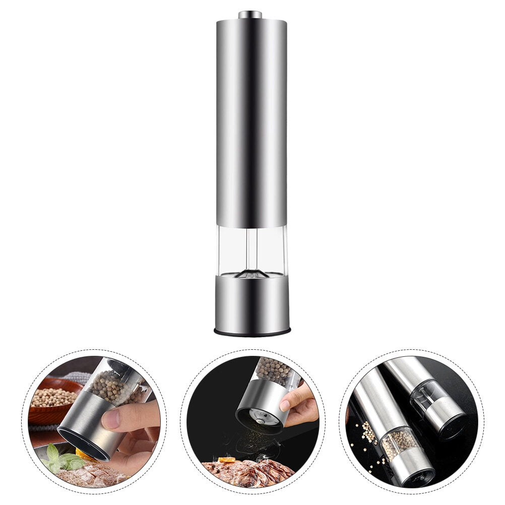 DECOMELODY 2Set Pepper Mill Stainless Steel Electric Operation For Home ...