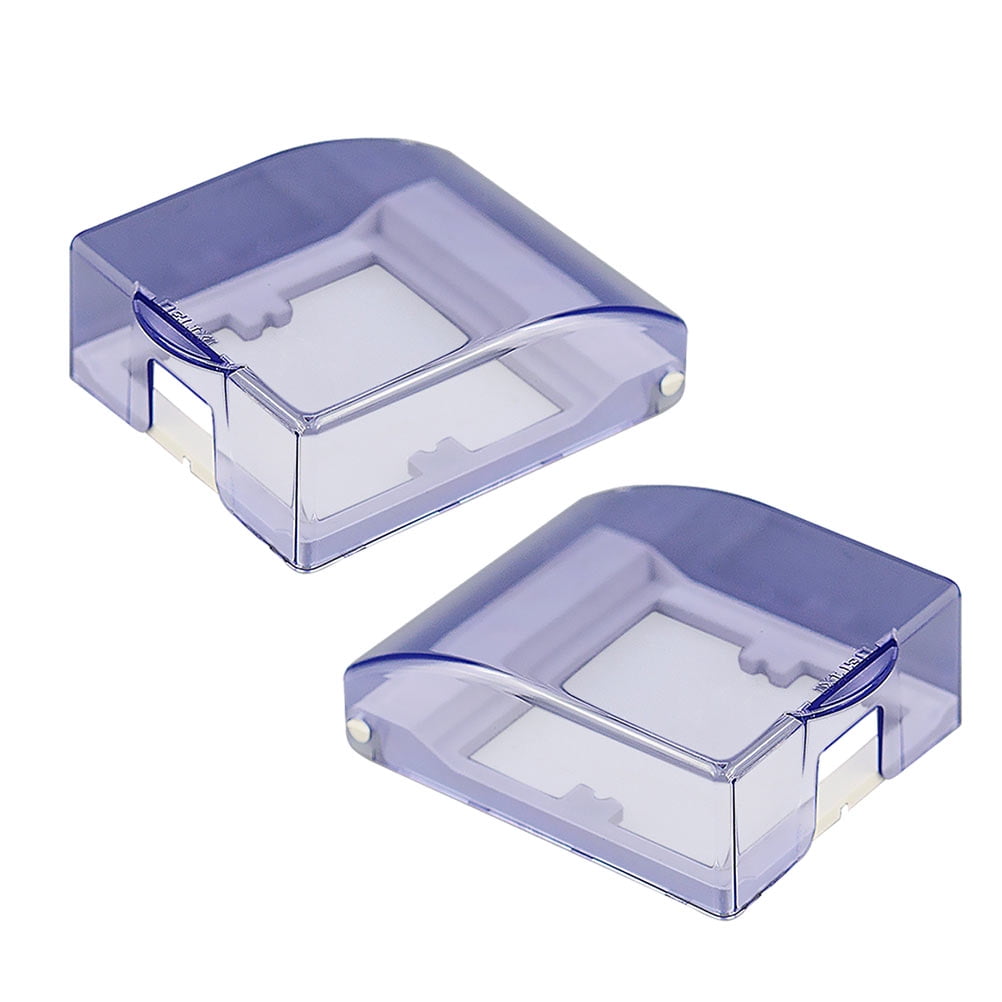 DECOMELODY 2Set Plastic Waterproof Socket Protector Cover Assorted ...