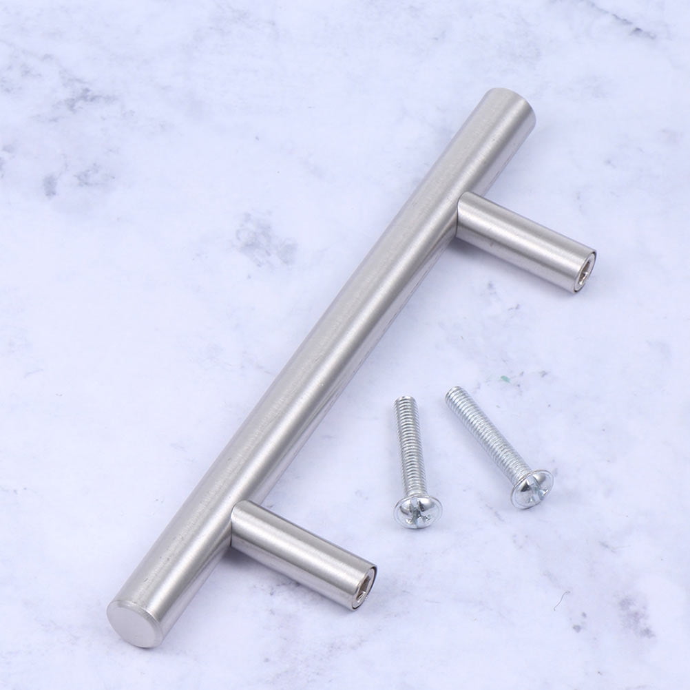 DECOMELODY 30Pcs T-Shaped Drawer Knobs Pull Handles in Silver for ...