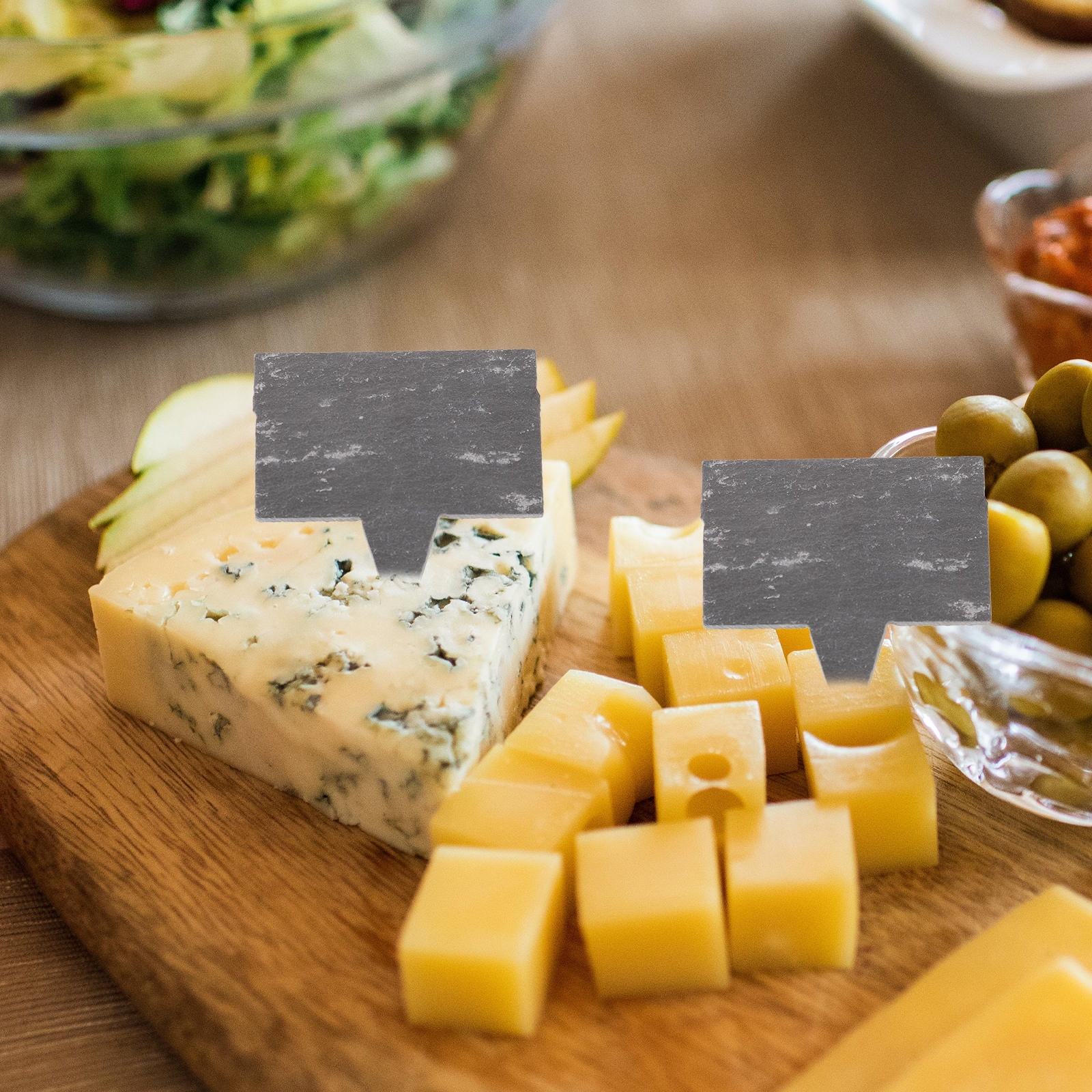 DECOMELODY 31Set Mini Chalkboards Signs for Food Cheese Markers for ...