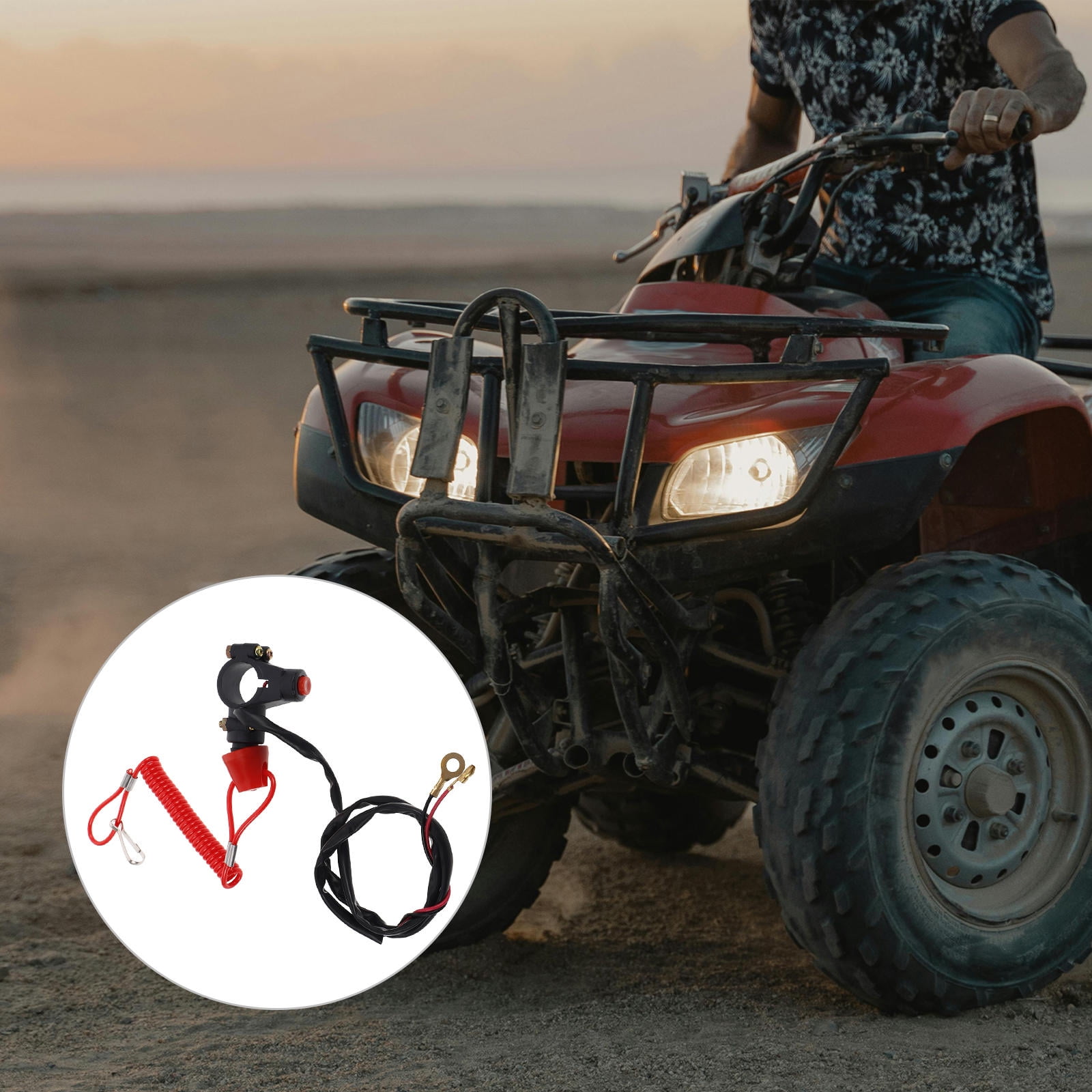 DECOMELODY 3Pack Mini Bike Kill Switch Button for Offroad Motorcycles ...