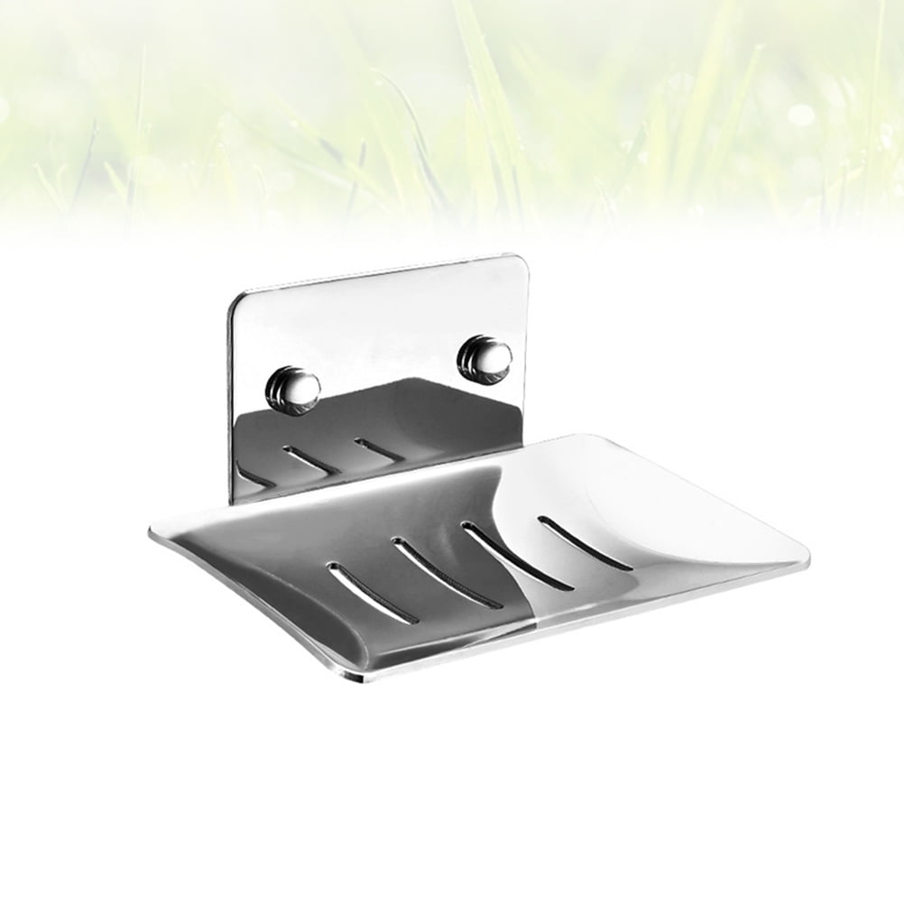 DECOMELODY 3Pack Modern Self Draining Soap Case For Bathroom Kitchen ...