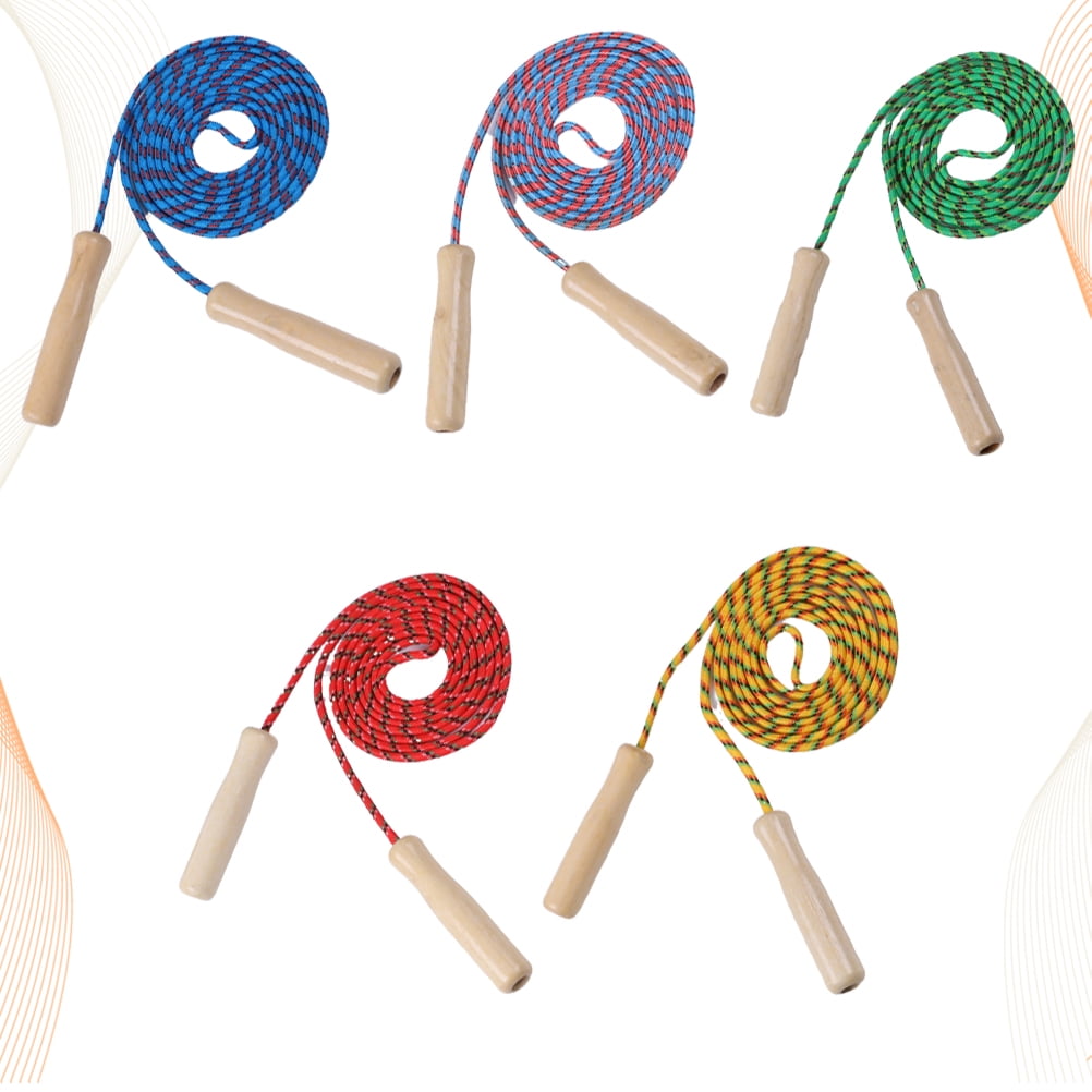 DECOMELODY 5Pack Jump Rope for Kids with Ergonomic Handle for School ...