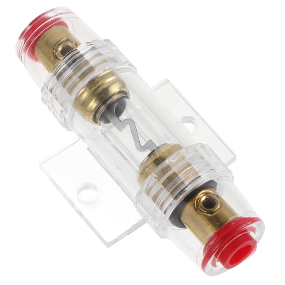 DECOMELODY Amp Fuse Holder 1Set Copper Clad Aluminum Wire Car Subwoofer ...