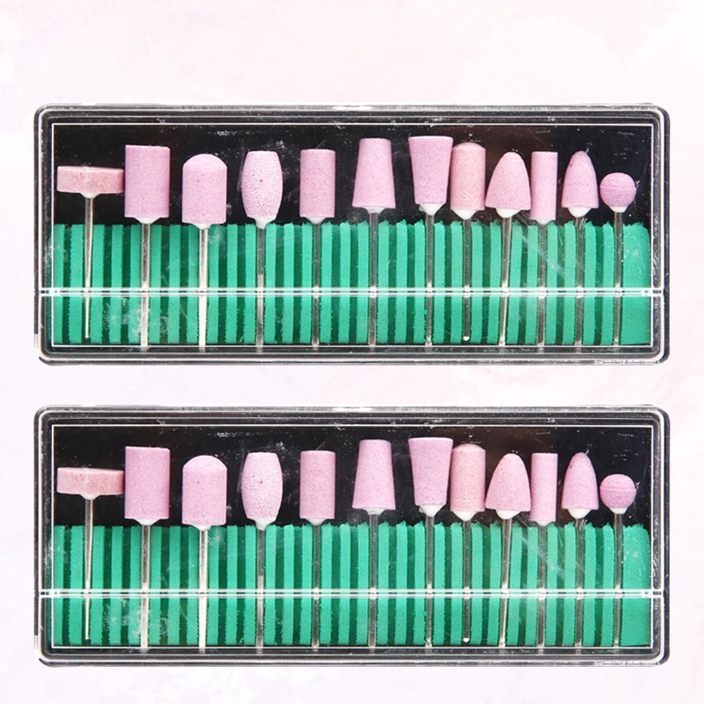 DECOMELODY Nail Grinding Tool Set 24Pcs for Beginner and Family Use in ...