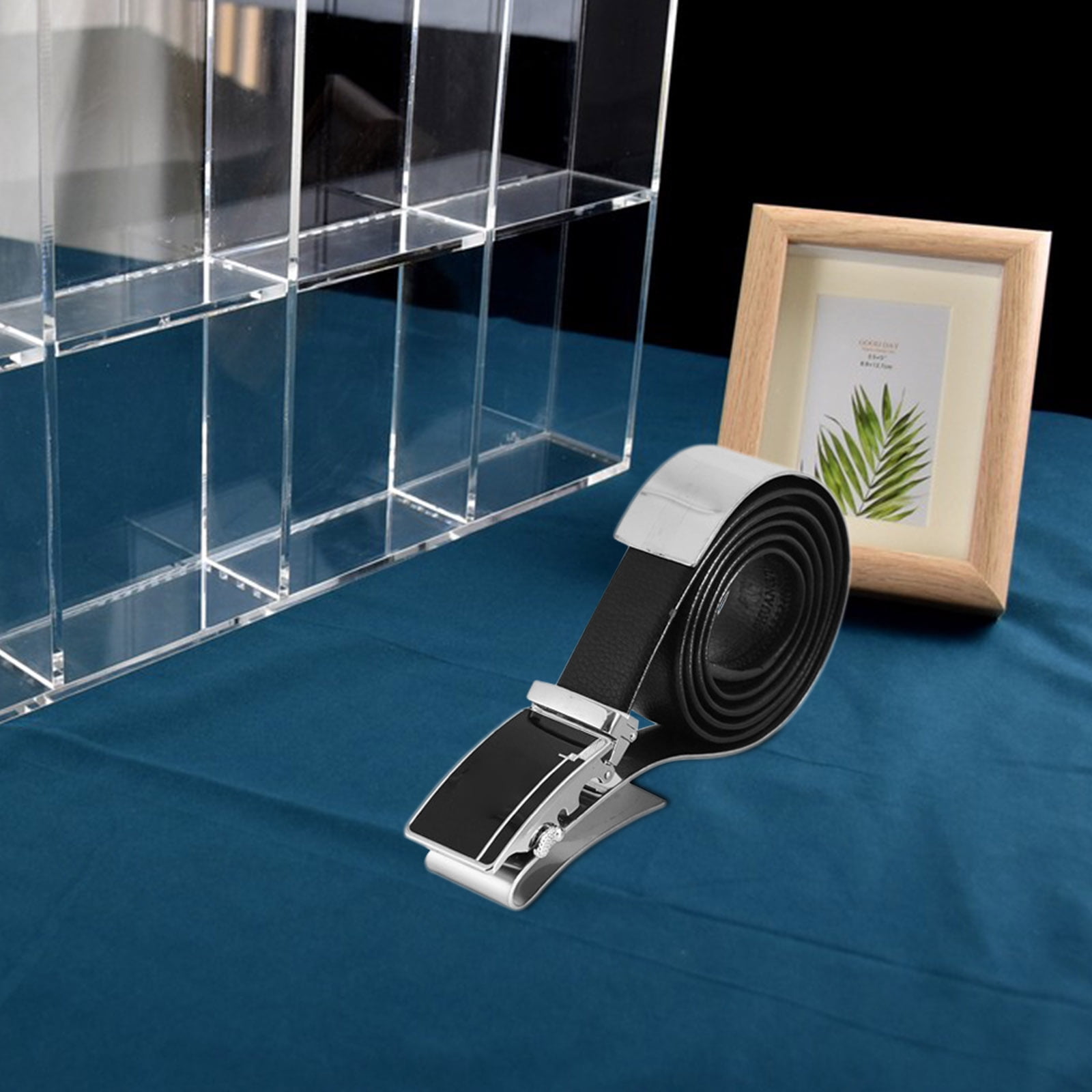 DECOMELODY Retail Display Stand 1Pack Silver Stainless Steel Belt ...