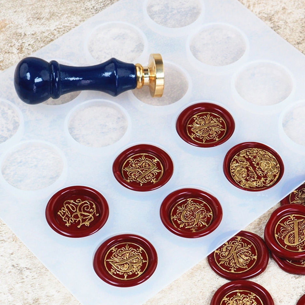 DECOMELODY Silicone Molds 2Pcs for Wax Sealing and Diy Projects ...